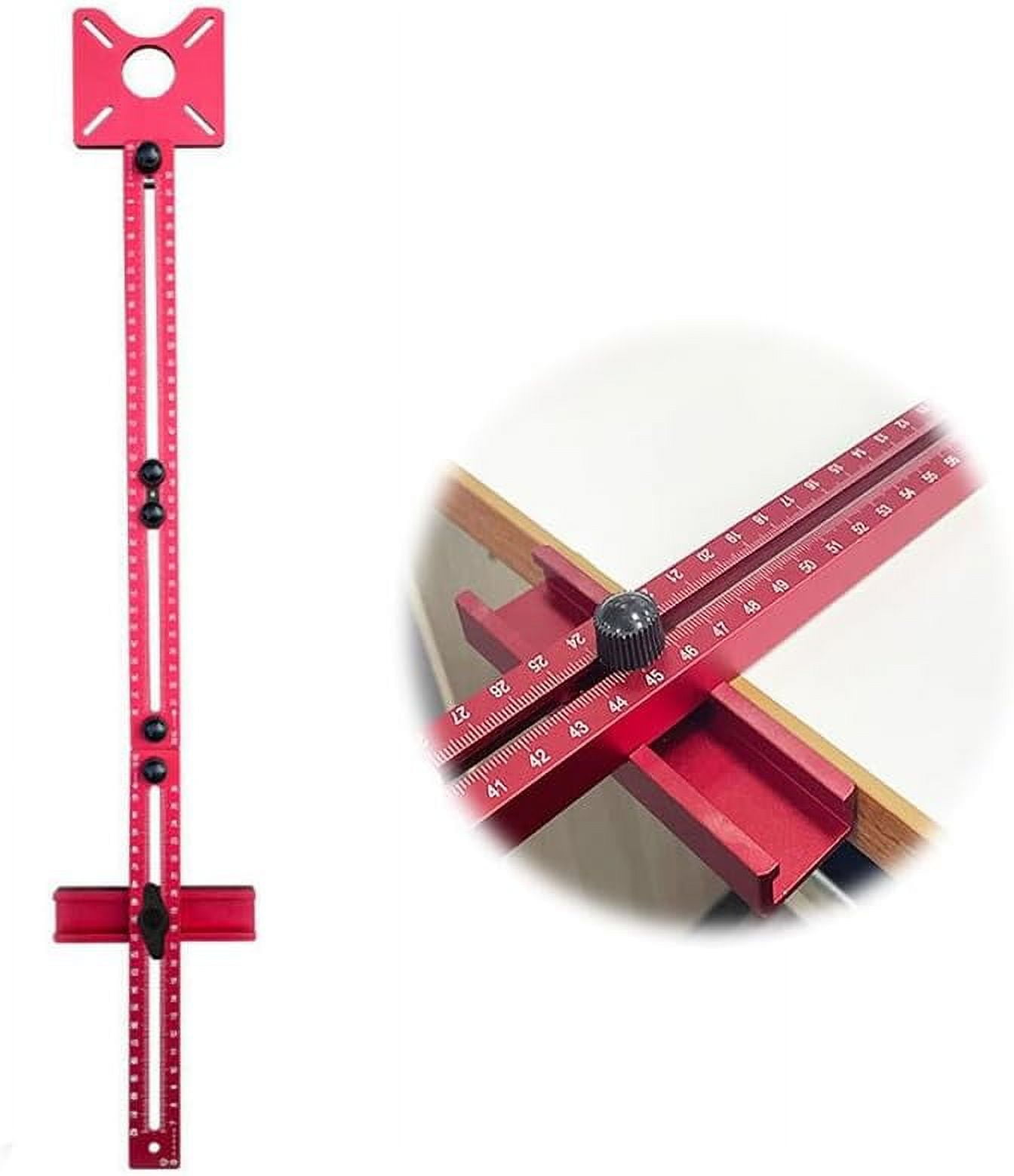 3 in 1 Cabinet Hardware Jig, Adjustable Cabinet Template Tool, Router ...