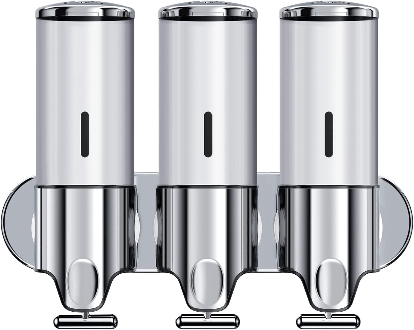 3 in 1 Chamber Wall Mounted BathroomShower Pump Dispenser,Dispensers ...