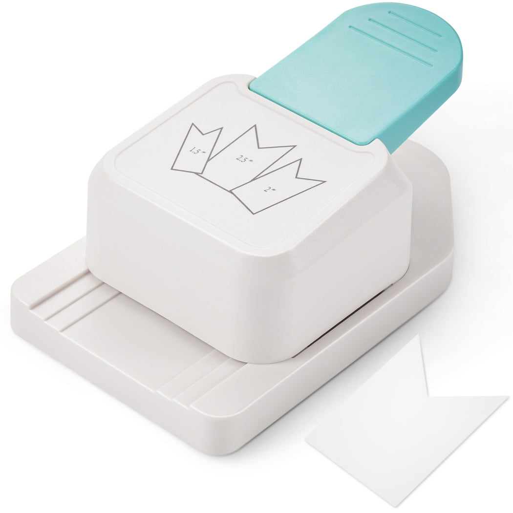 3 in 1 Craft Tag Punch, Tag Shape Lever Action Craft Puncher, Small ...