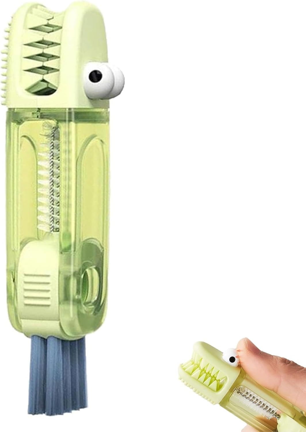 3 in 1 Crocodile Brush, Crocodile Shape Kitchen Cleaning Brush ...