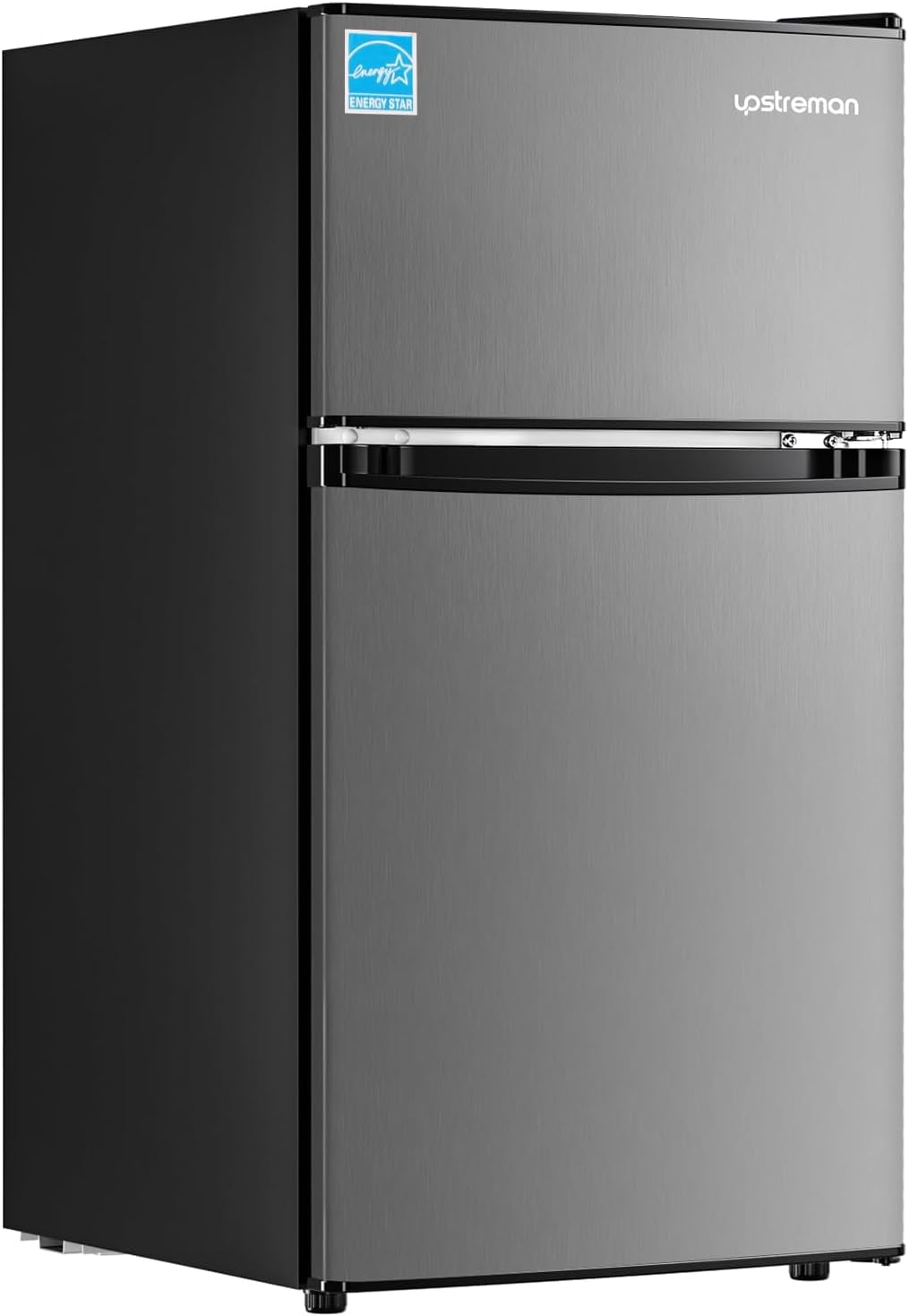 3.1 Cu.Ft Mini Fridge with Freezer, Double Door Small Fridge, Dorm ...