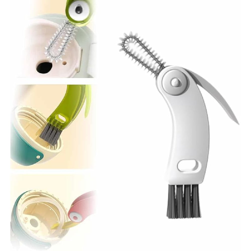 3 in 1 Cup Lid Cleaning Brush,2024 New 3 in 1 Multifunctional Crevice ...