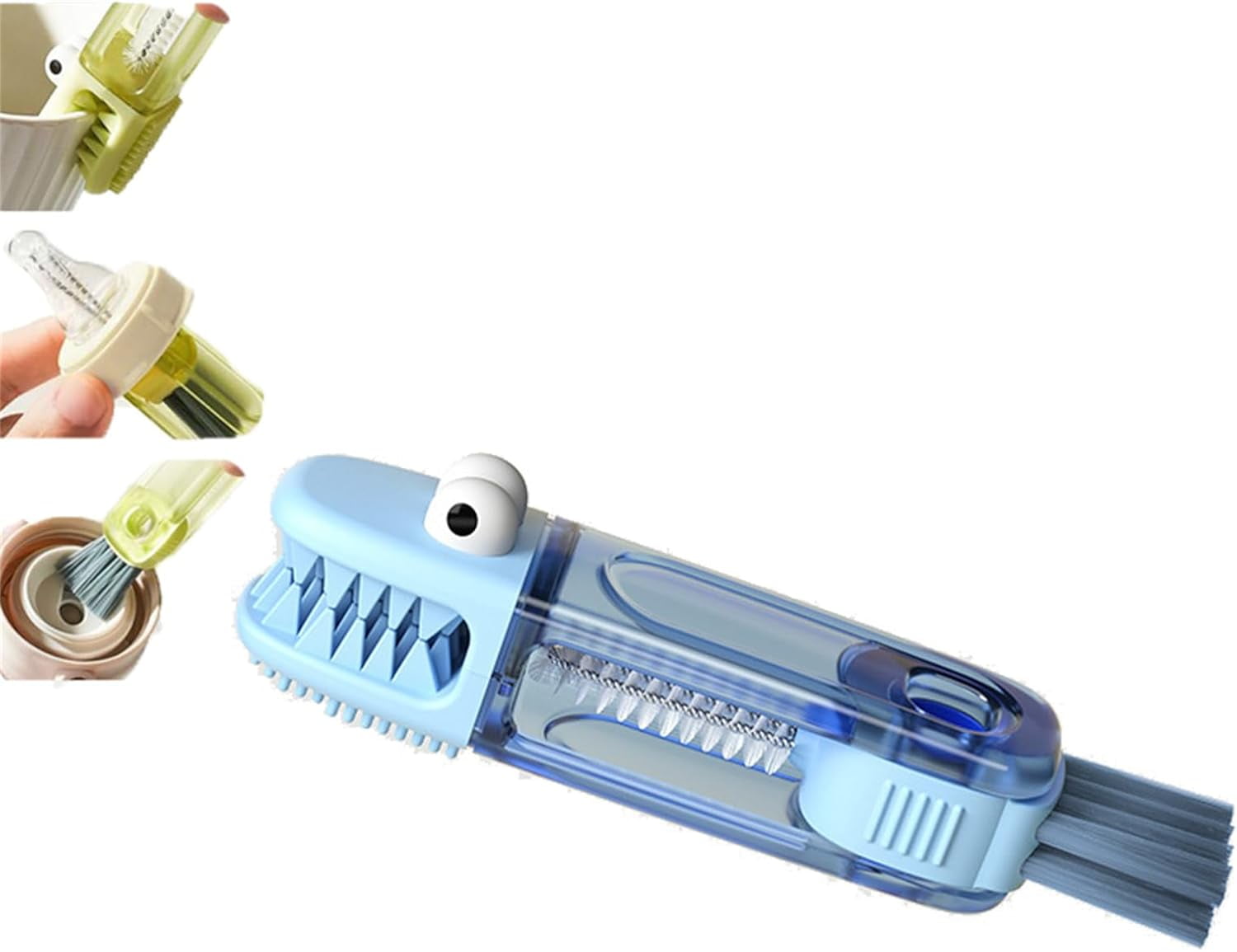 3 in 1 Cup Lid Cleaning Brush, Upgraded Multifunctional Crevice ...