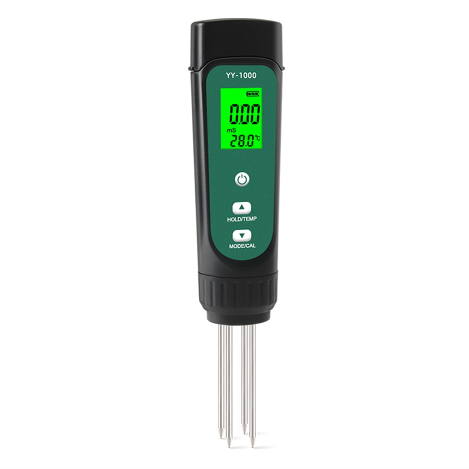 3 In 1 Digital Soil Moisture Temperature Meter Humidity Tester LED ...