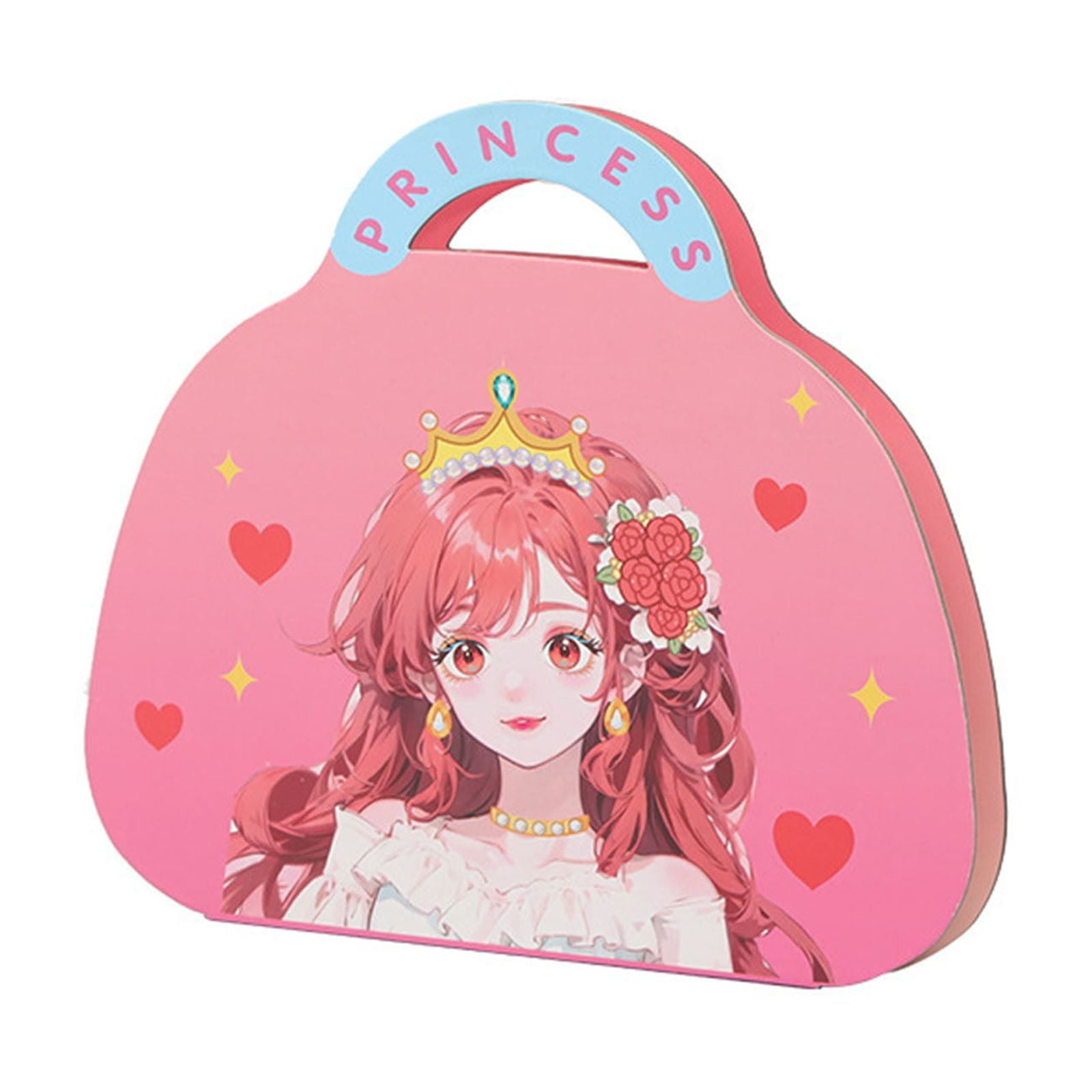 3 in 1 Dress up Game Set Princess Fantasy - DIY Kids Paper Makeup ...