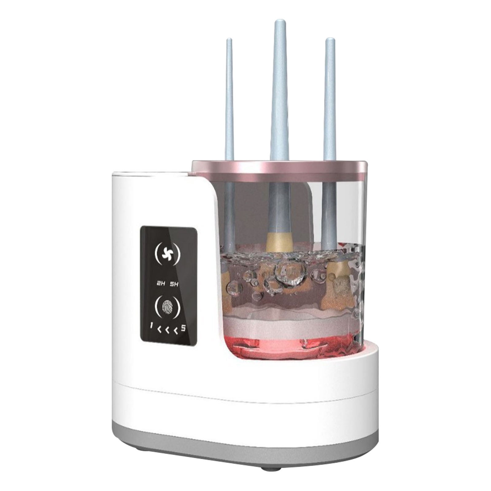 3 in 1 Electric Makeup Brush Cleaner Machine with Makeup Brush Dryer ...
