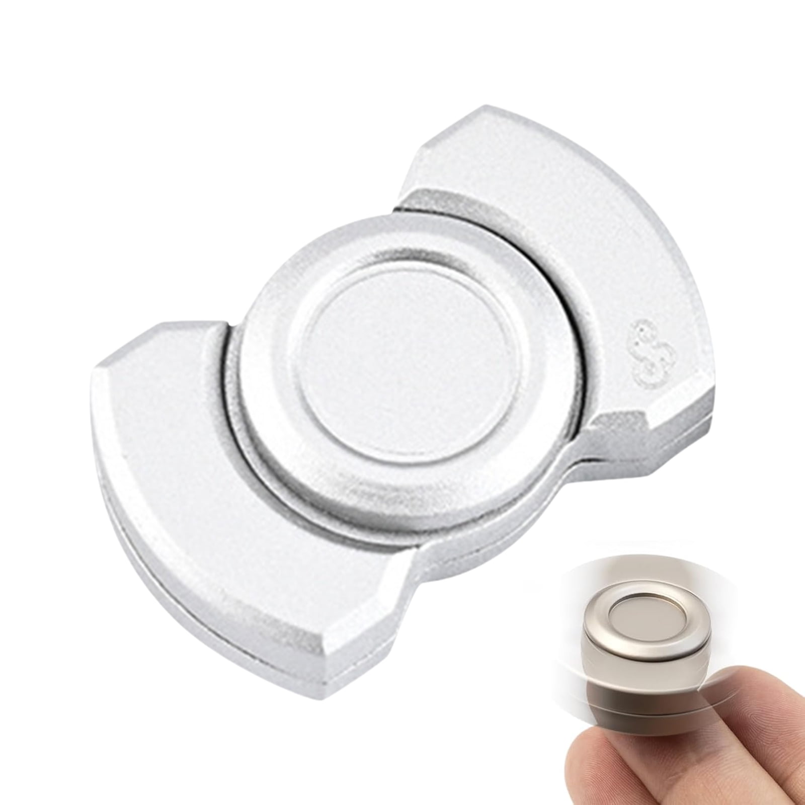 3 in 1 Fidget Toys for Adults - Metal Fidget Slider/Fidget Spinner ...