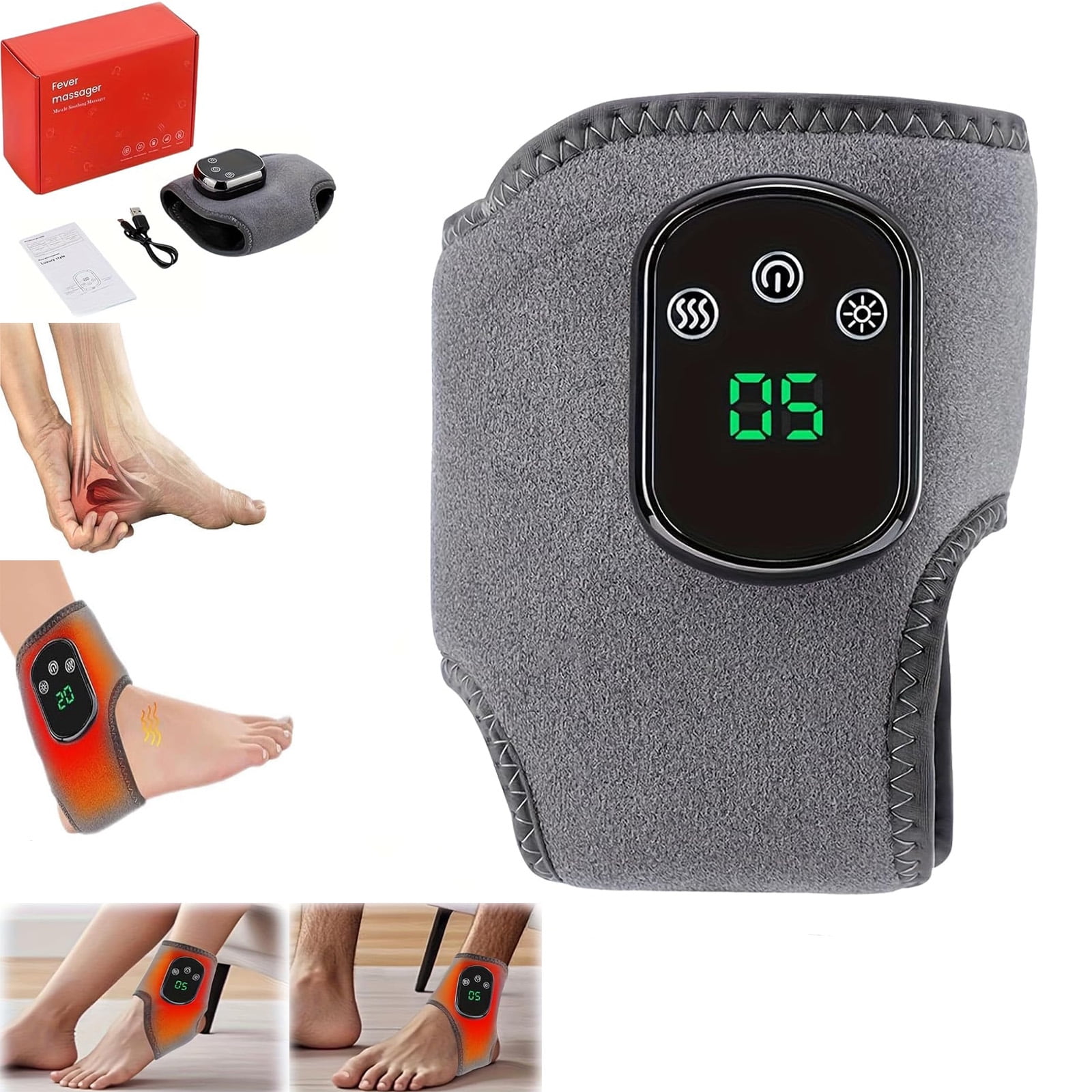 3 In 1 Foot Massager, 2026 Upgrade Foot Massager, Naxir Foot Revive ...