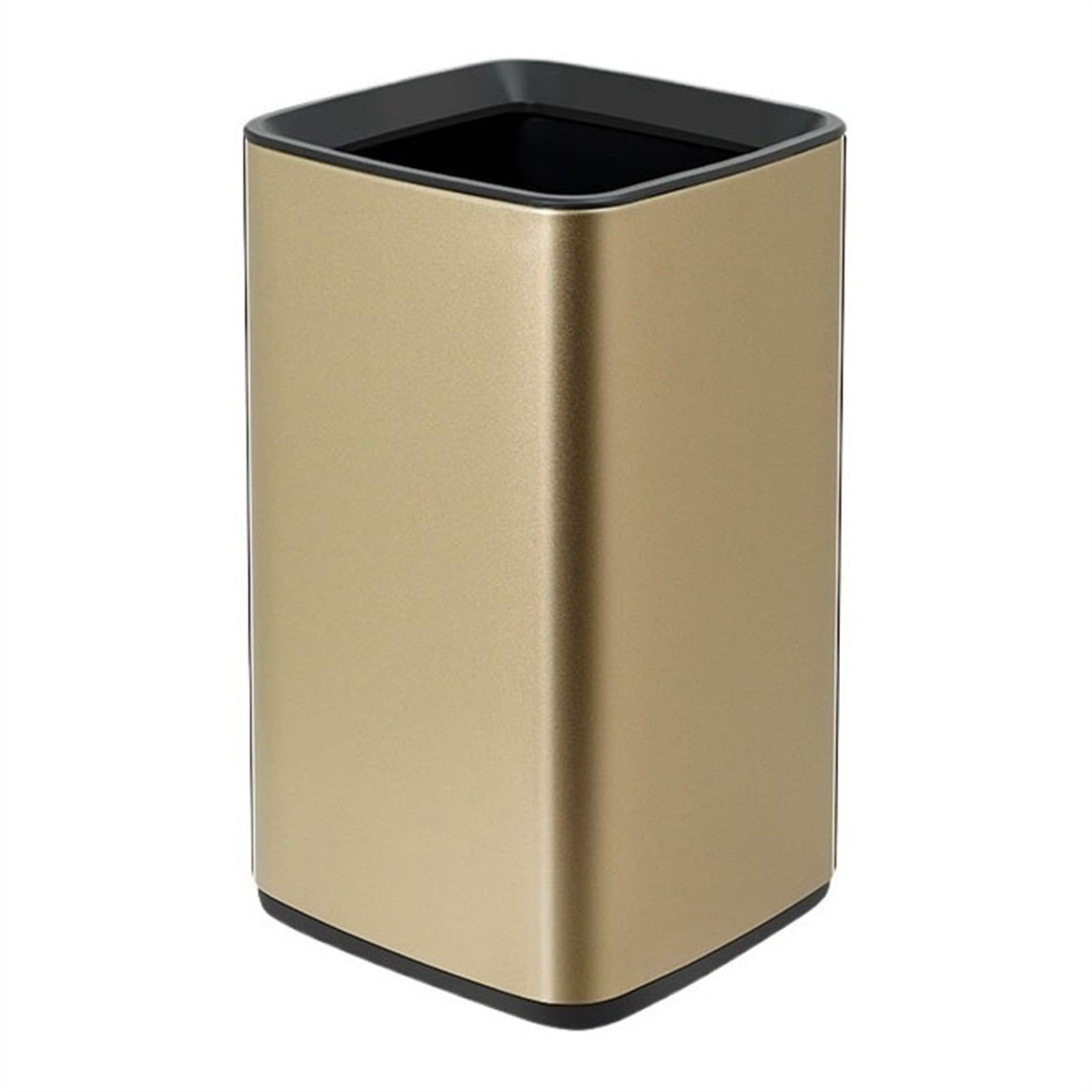 3.1 Gallon Square Trash Can, Open Top Metal Garbage Can with Removable ...