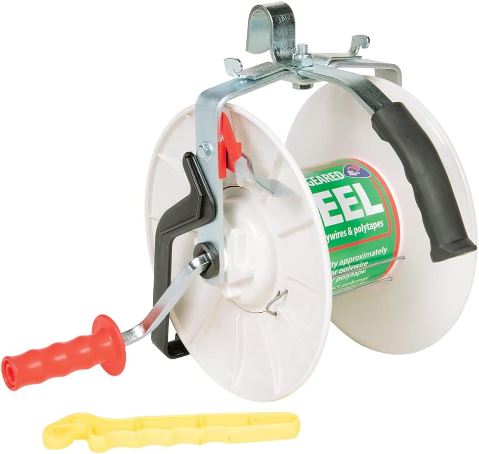 3:1 Geared Fence Reel - Strainrite White - Walmart.com