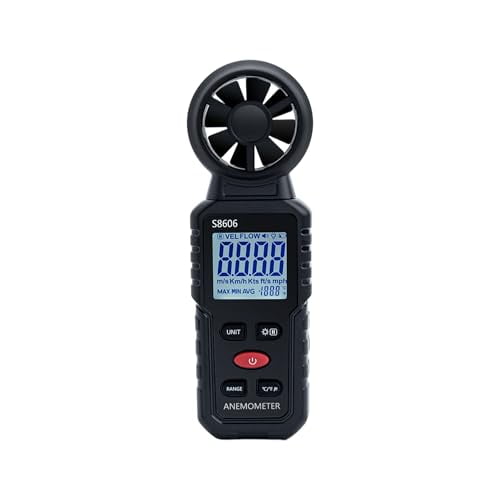 3 in 1 Handheld Digital Anemometer Wind Meter, High Precision Wind ...