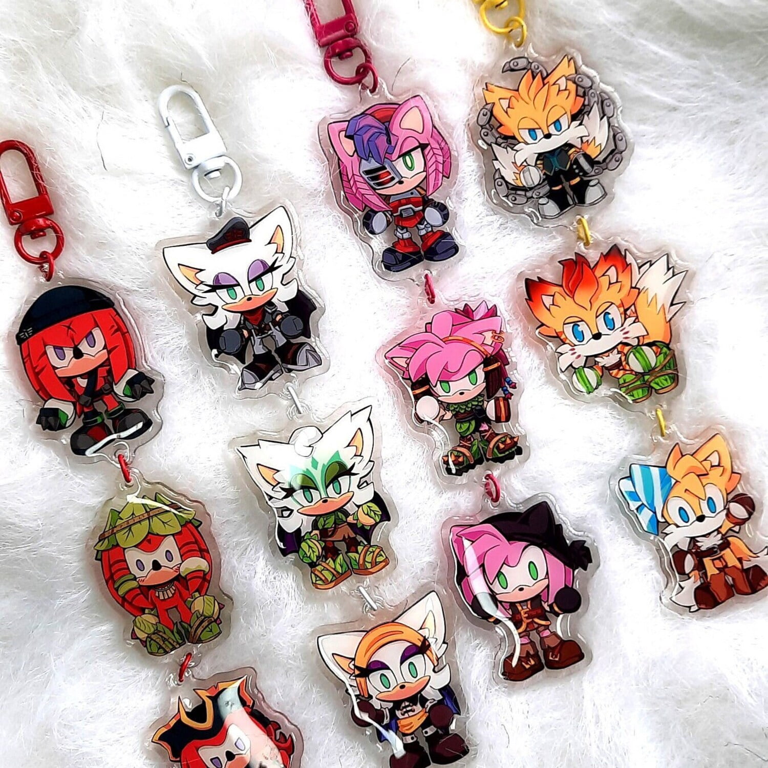 3 in 1 Hedgehog charms,Cute video game gifts,90s nostalgia,Gifts for ...
