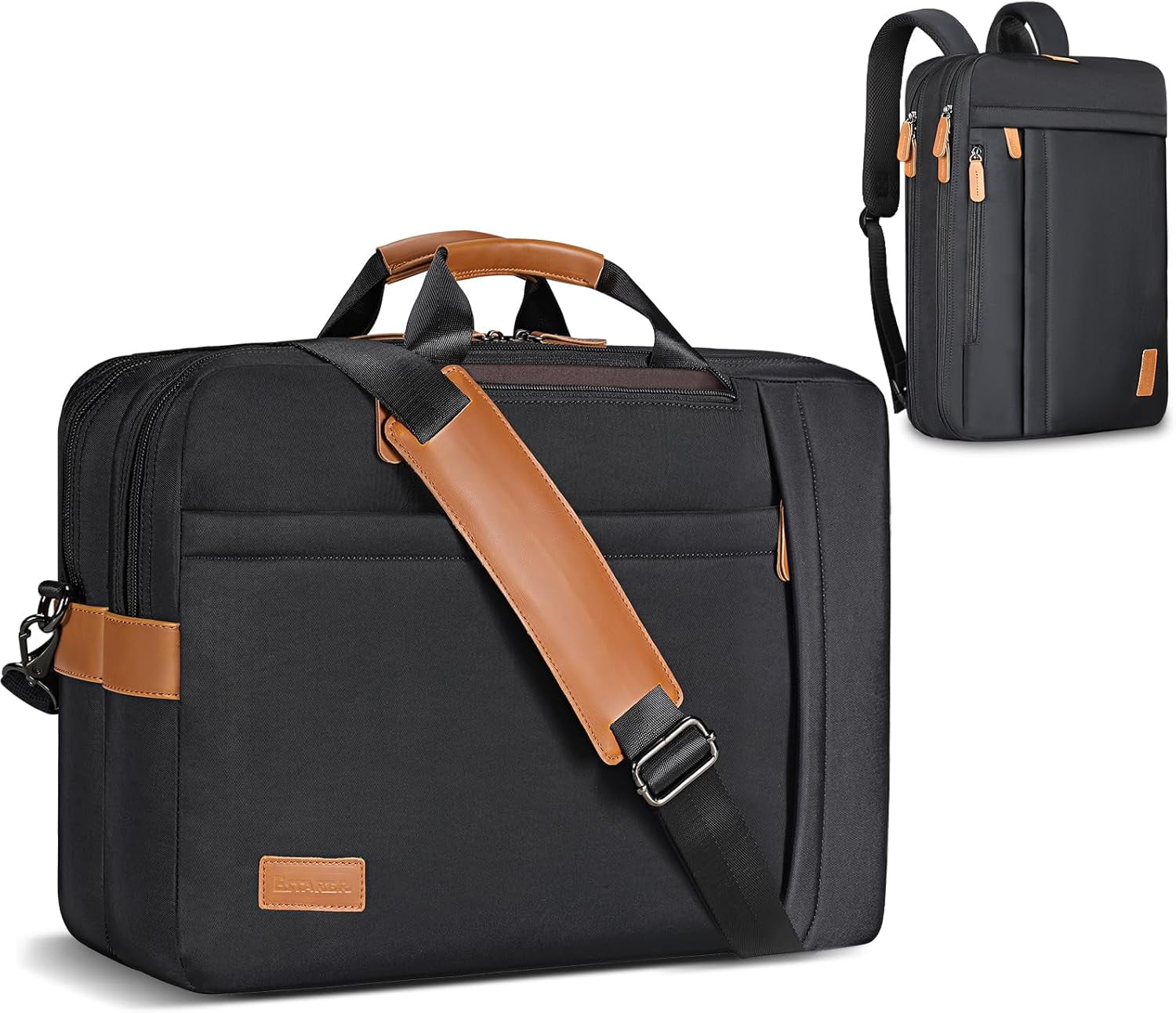 3 In 1 Laptop Bag for Men, 17-17.3 Inch Laptop Backpack Computer ...