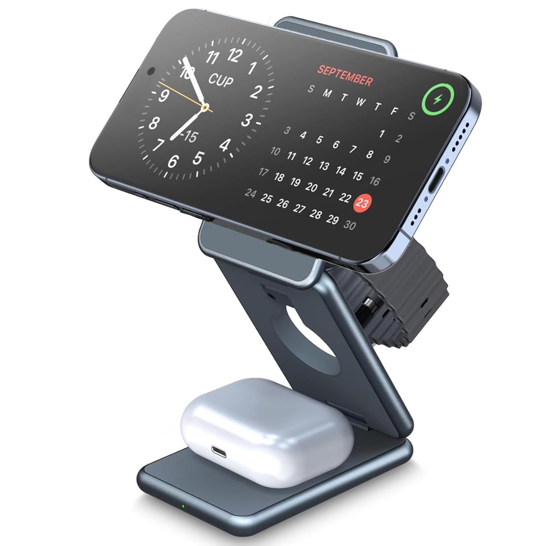 3 in 1 MagSafe Wireless Charger Compatible with iPhone, AirPod and ...