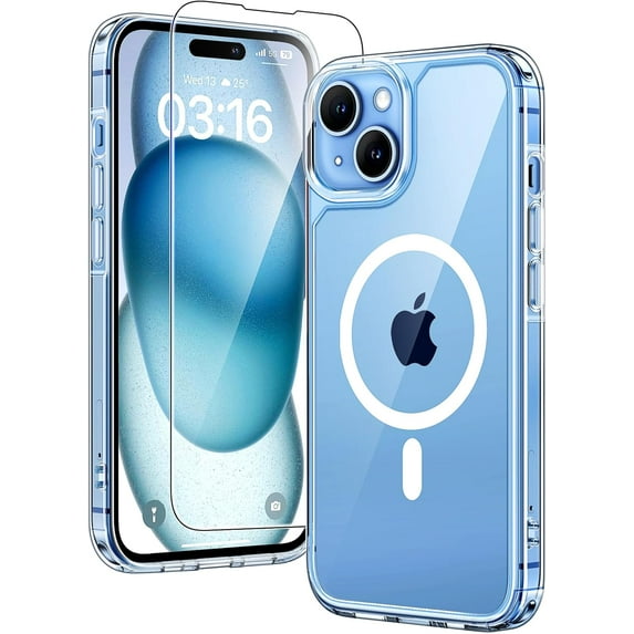 3 in 1 Magnetic for iPhone 11 Pro Max Case, with 2X HD Screen Protector ...