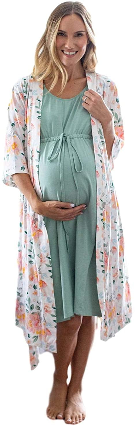 3 in 1 Maternity Labor Delivery Nursing Hospital Birthing Gown ...