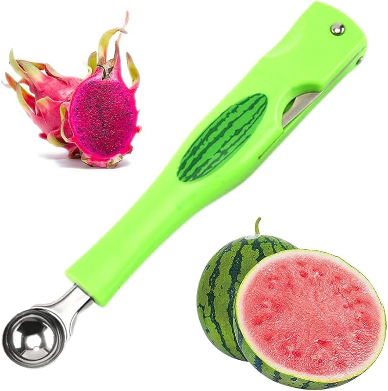 3 in 1 Melon Baller Scoop, 2025 Upgraded Watermelon Fruit Cutters ...