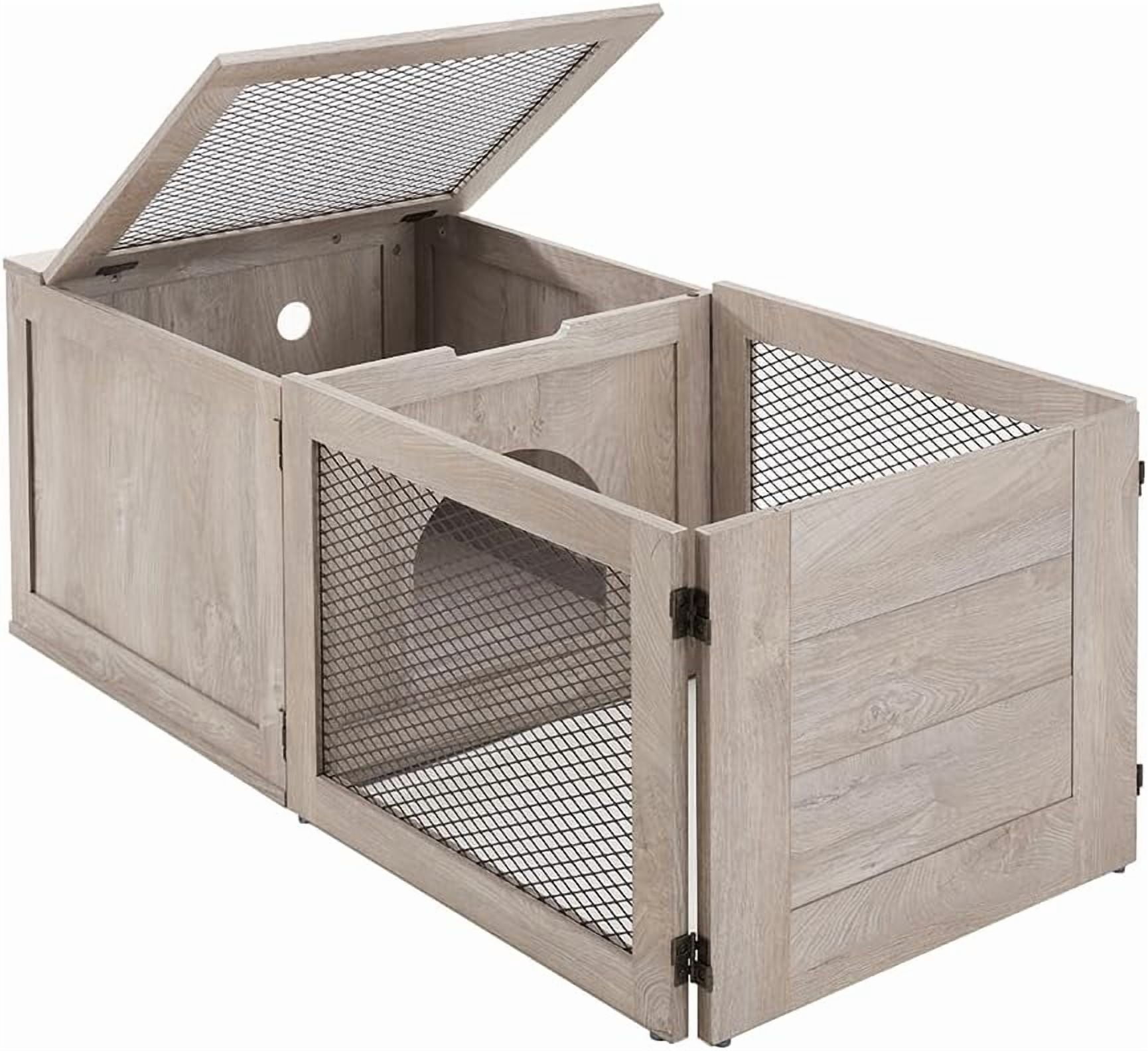 3 in 1 Mutil Purpose Cat Birthing Nesting Box, Cat House and Playpen ...