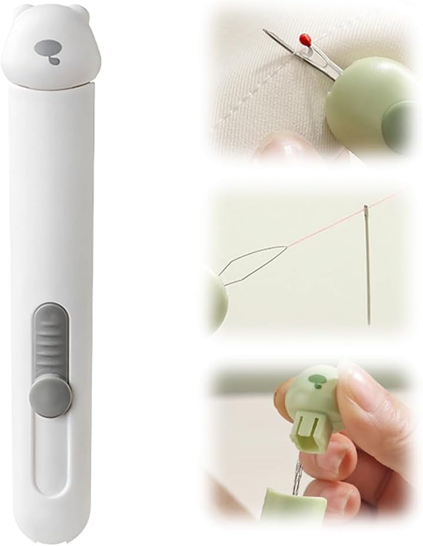 3 in 1 Needle Threader Seam Ripper,2025 Upgraded Retractable Needle ...