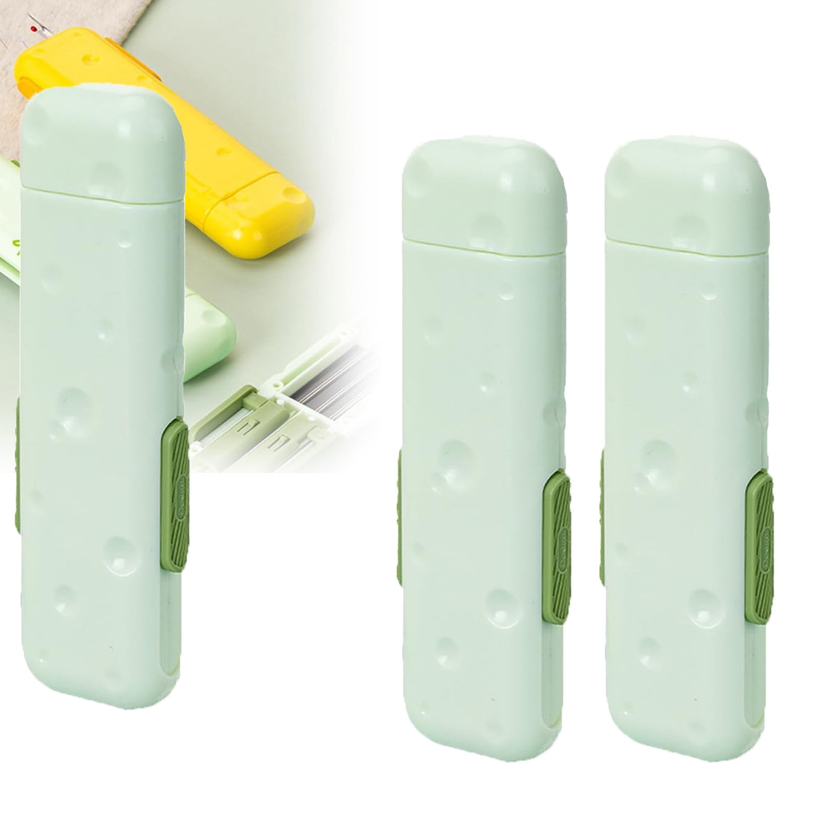 3 in 1 Needle Threader Seam Ripper, 2025 Upgraded Stretchable Seam ...