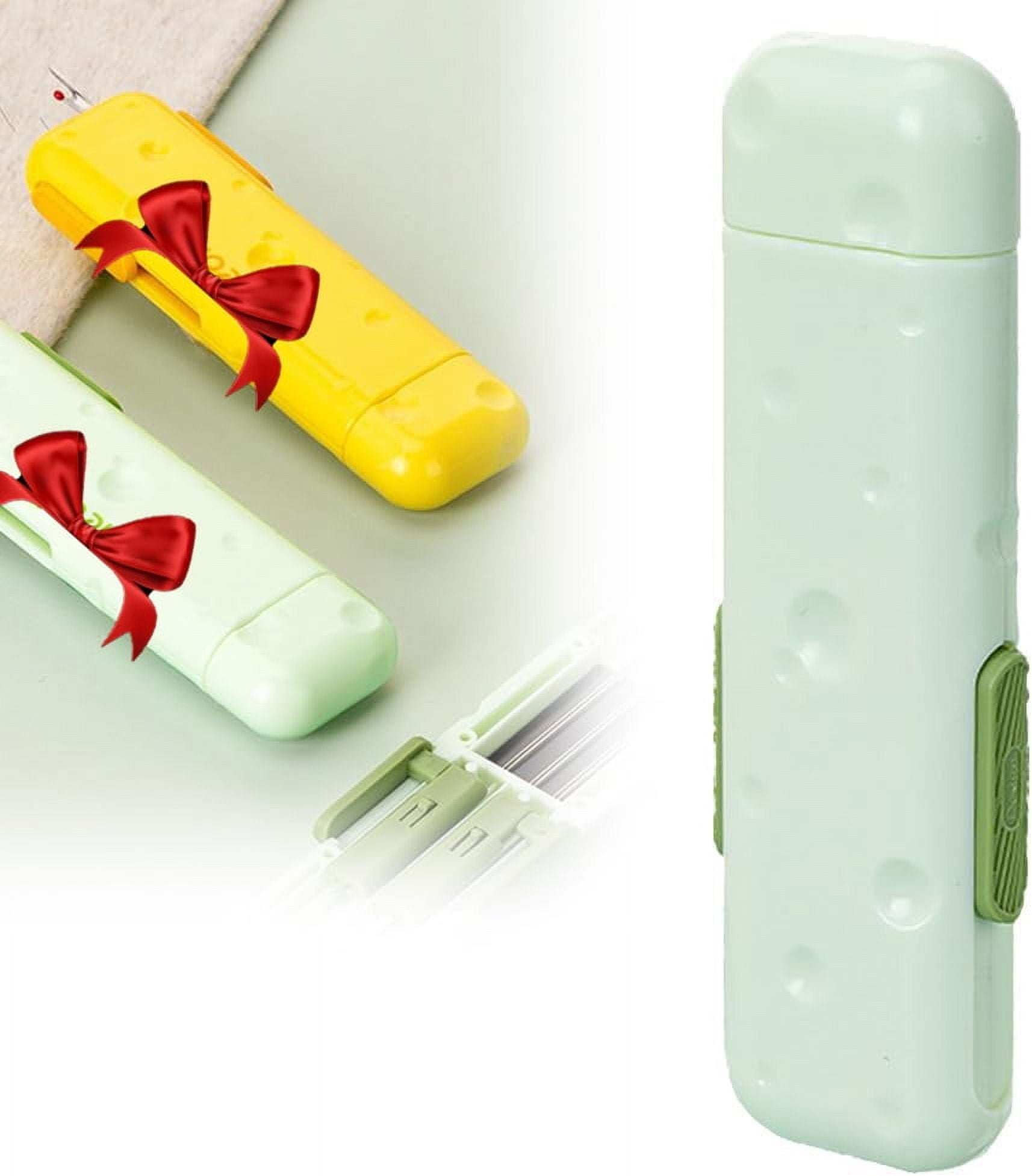 3 in 1 Needle Threader Seam Ripper, 2025 Upgraded Stretchable Seam ...