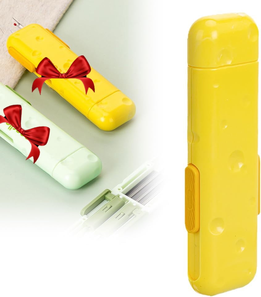 3 in 1 Needle Threader Seam Ripper, 2025 Upgraded Stretchable Seam ...