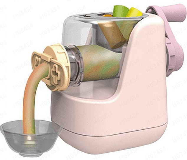 3 in 1 Noodle Maker Machine Color Dough Sets for Kids, Ice Cream Noodle ...