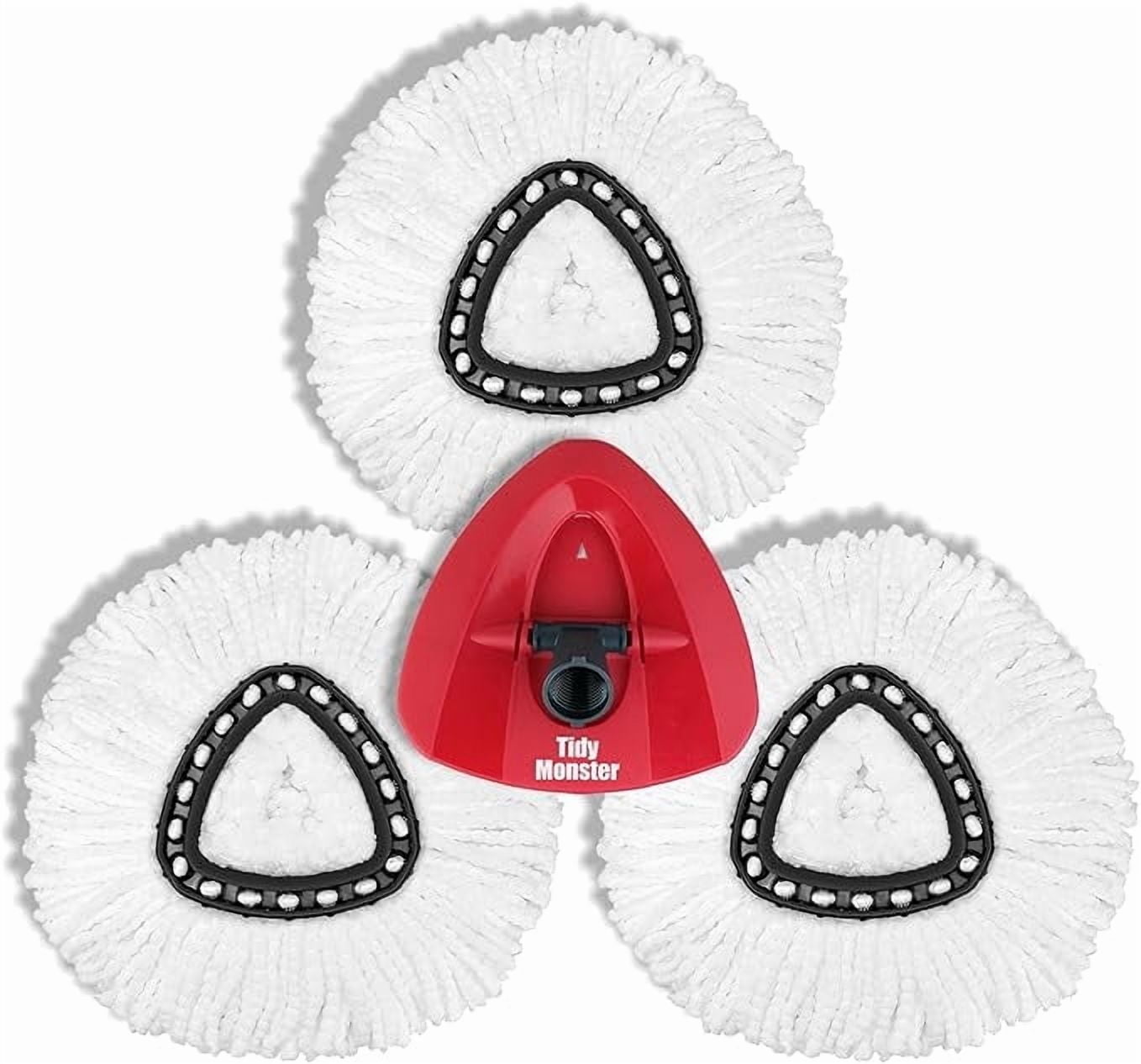 3+1 Pack Mop Replacement Heads for O-Ceda EasyWrin Spin Mop, Easy ...