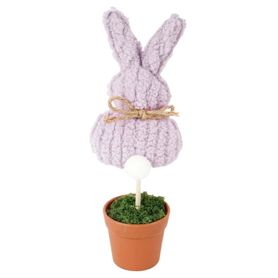 3/1 Pcs Easter Plush Soft Rabbit Table Decoration, Home Garden Decor ...