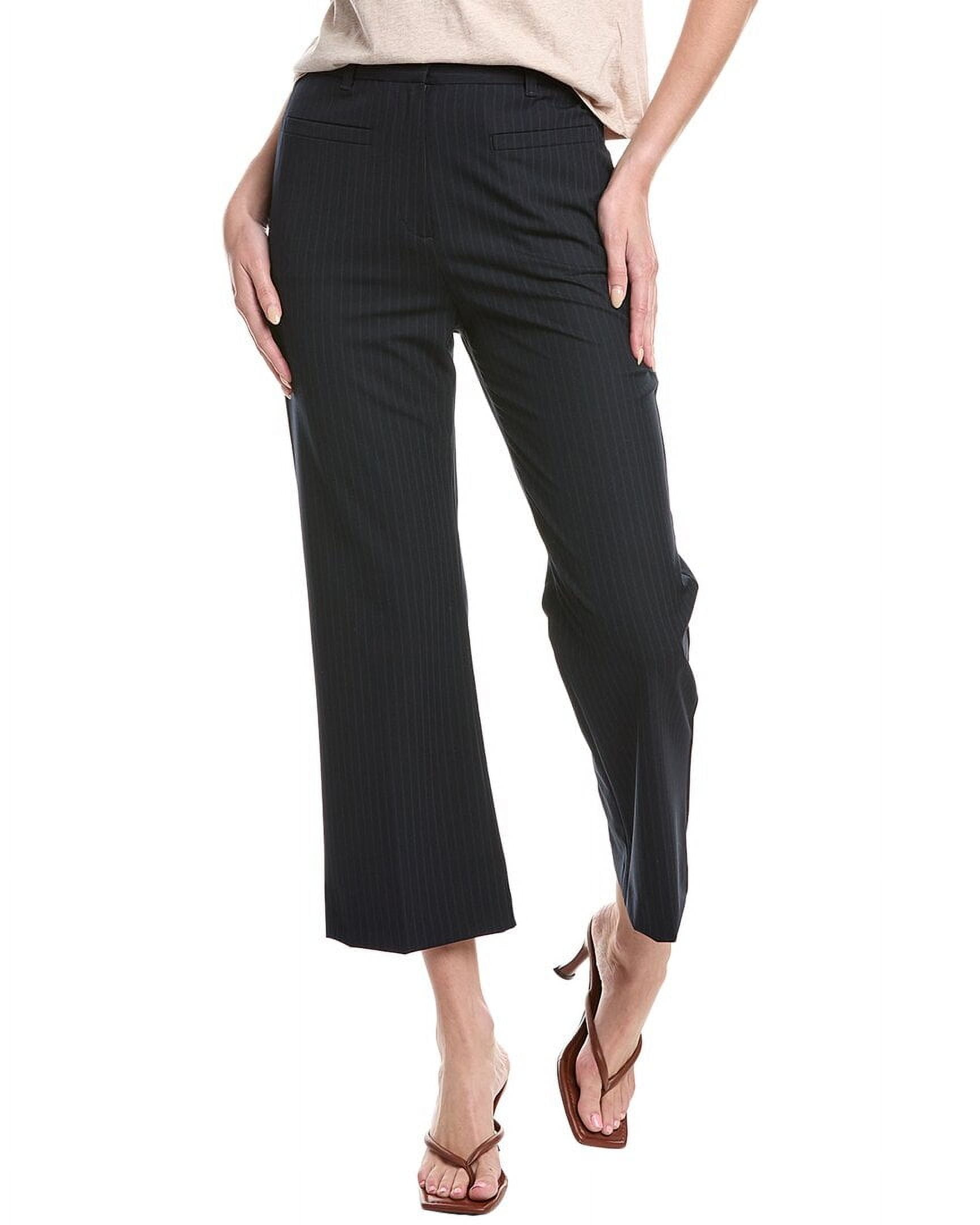 3.1 Phillip Lim womens Tailored Cropped Pant, 2, Black - Walmart.com