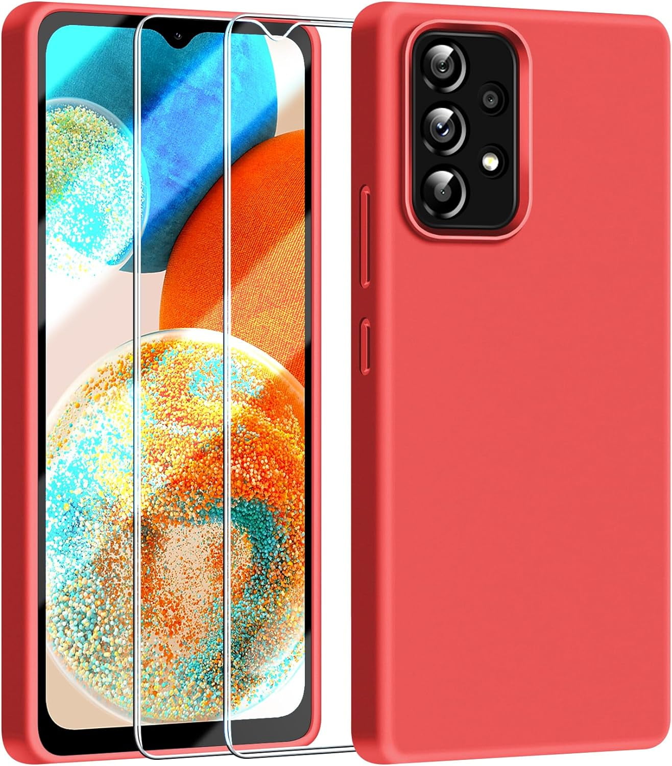 【3 in 1 for Samsung Galaxy A23 5G case, with 2 Pack Screen Protector ...