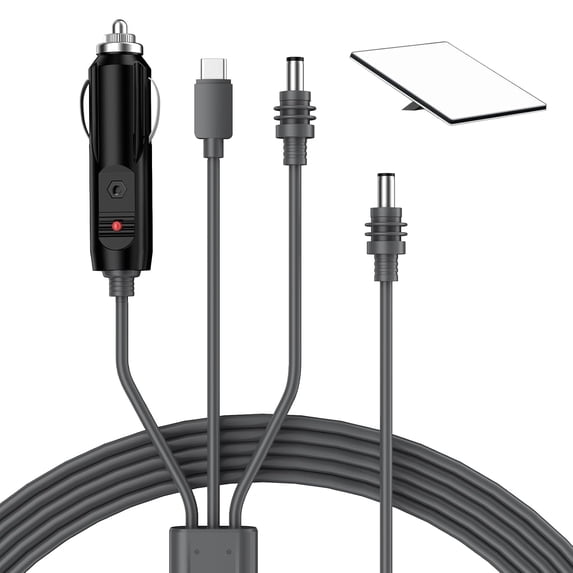3 in 1 Starlink Mini Power Cable 10FT 3M – USB-C, Car Charger, and DC ...