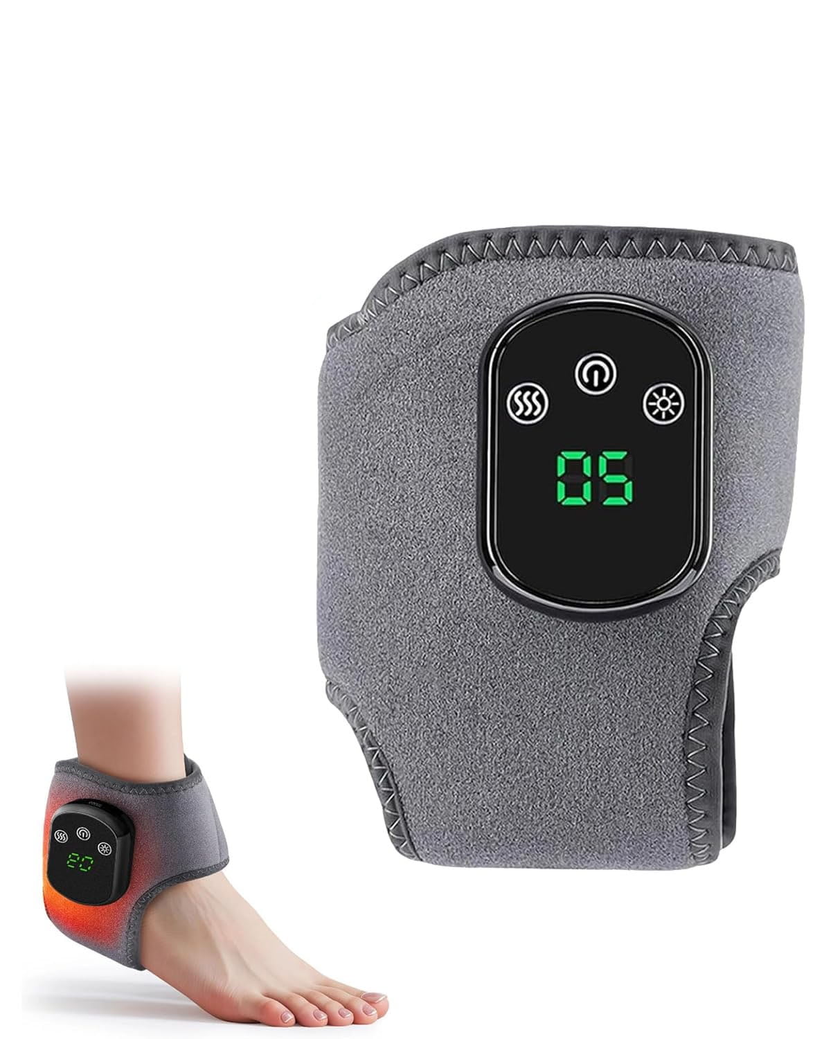 3 in 1 Triple Method Massager - Heat Therapy, Vita Feet Relief Machine ...