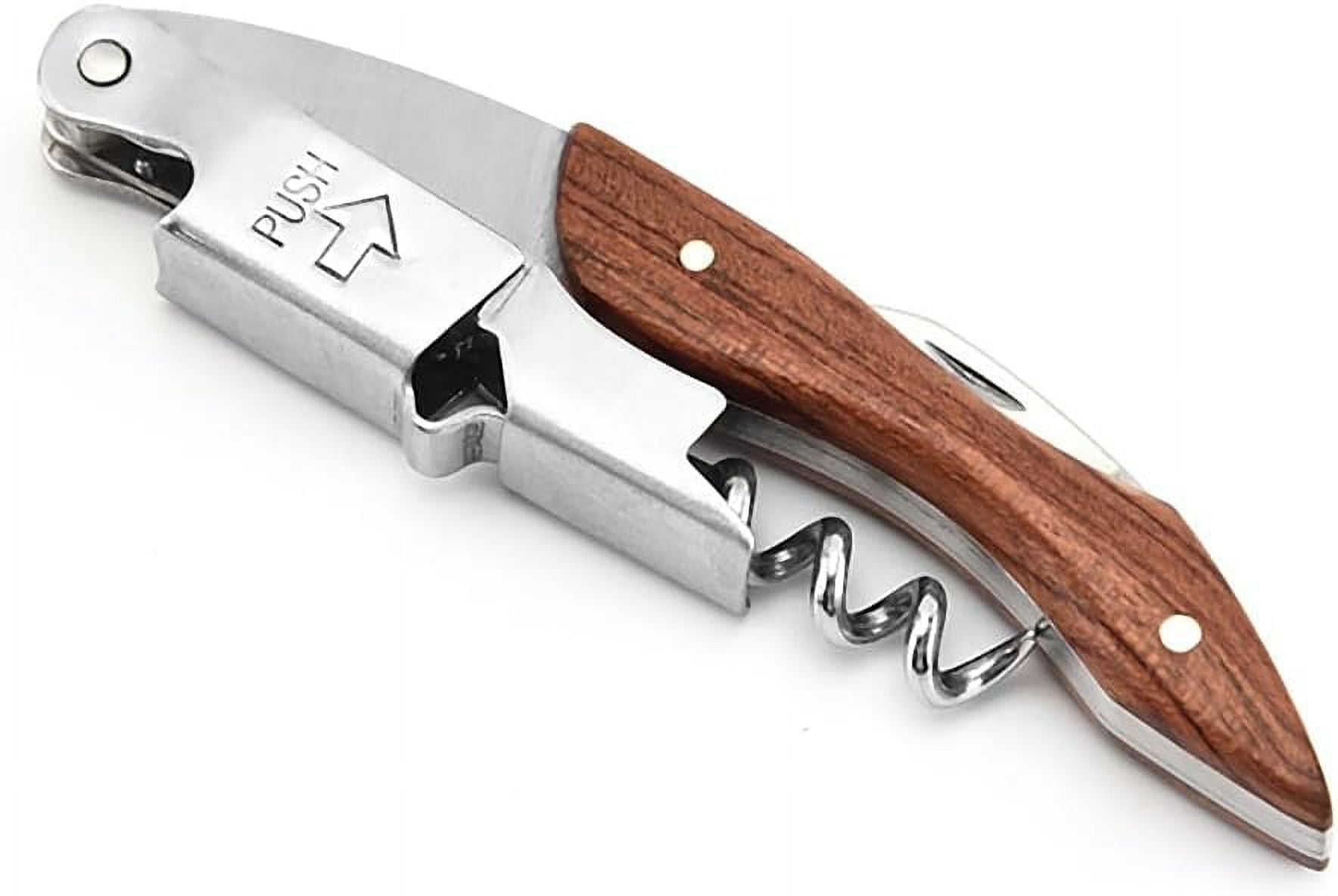 3 in 1 Waiters Corkscrew Wine Bottle Opener with Foil Cutter for ...