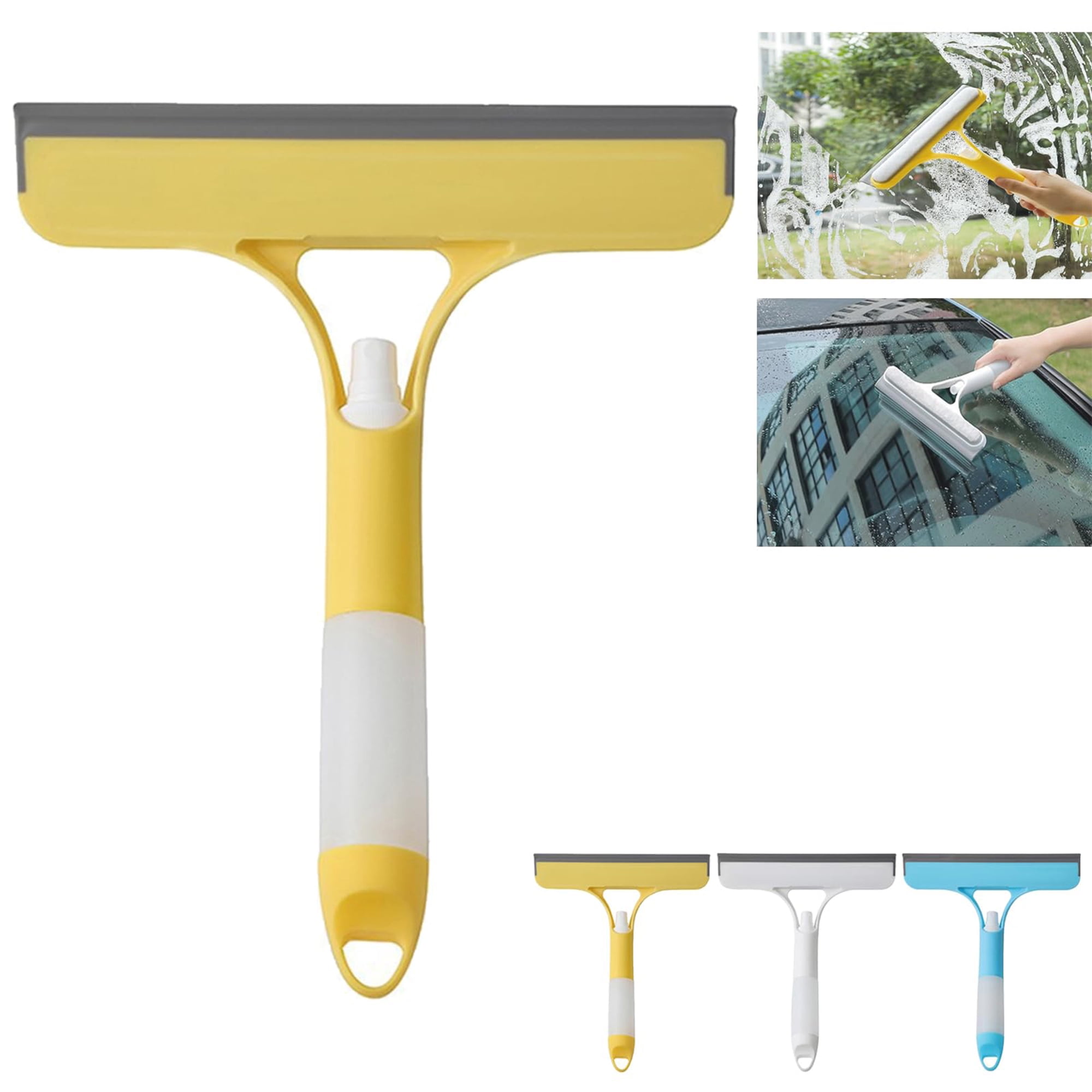 3 in 1 Window Cleaning Scraper, 2025 New 3 in 1 Squeegee for Window ...