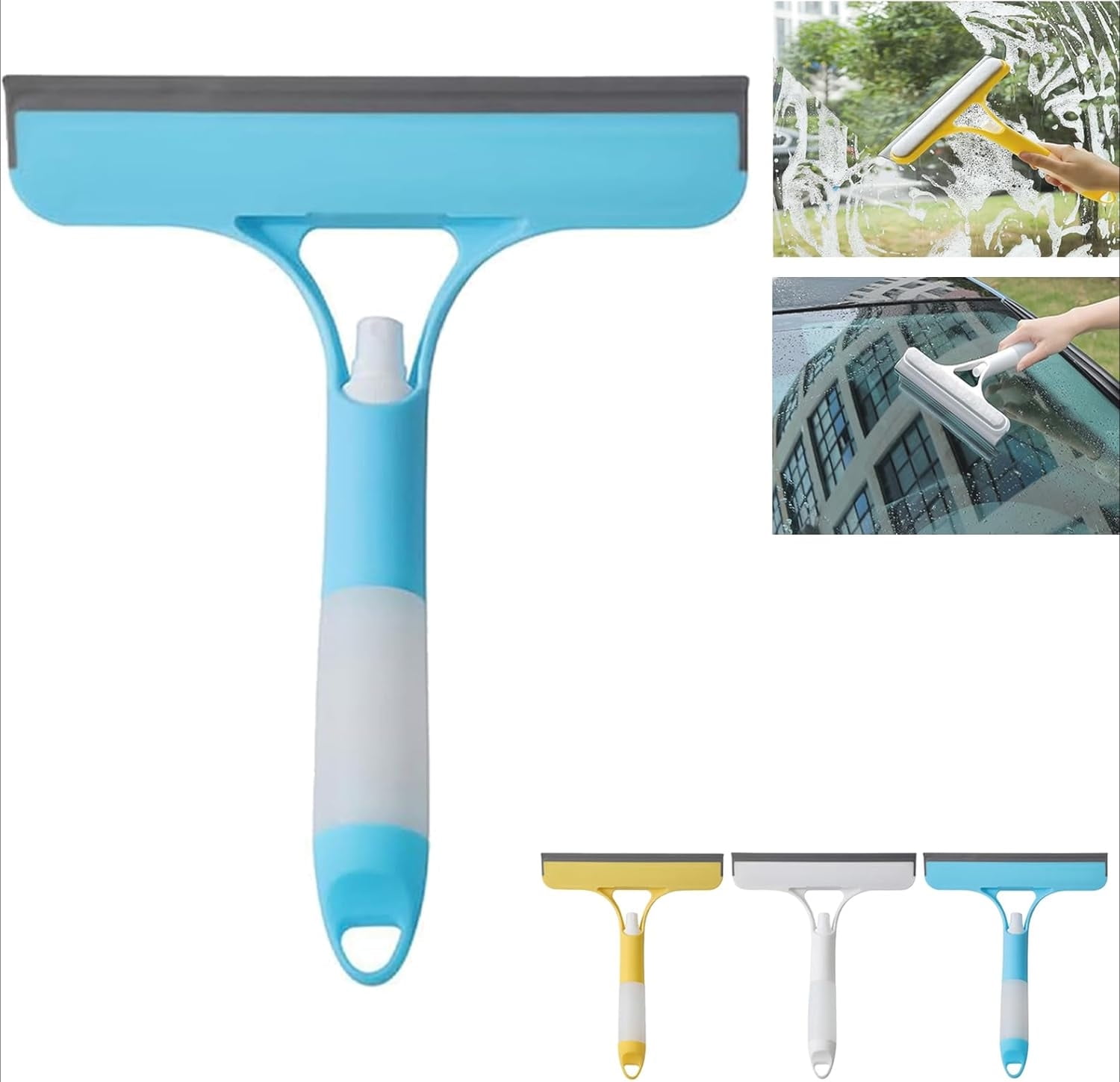 3 in 1 Window Cleaning Scraper, 2025 New 3 in 1 Squeegee for Window ...