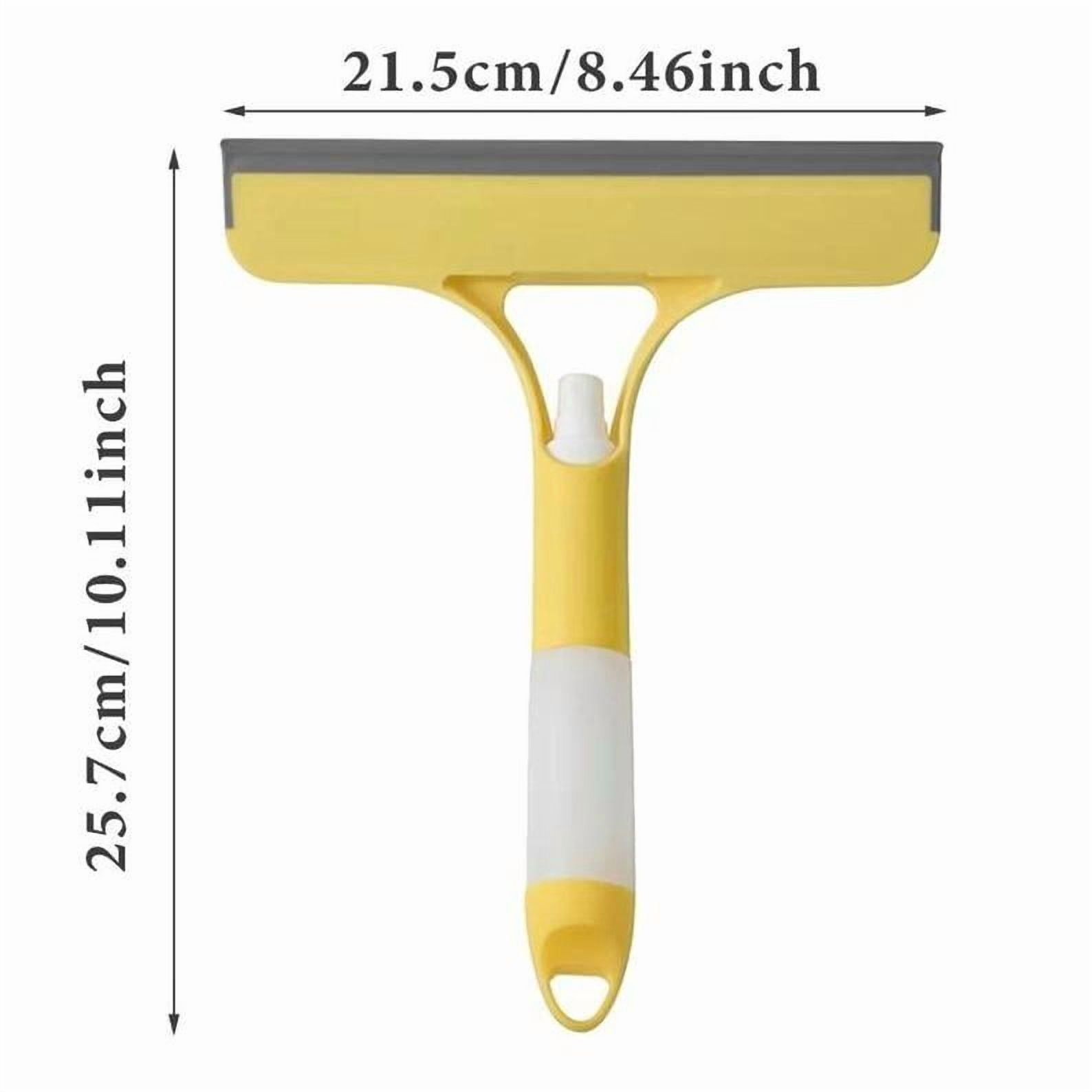 3 in 1 Window Cleaning Scraper, 2025 New Squeegee for Shower Glass, 3 in 1 Spray Function for ...