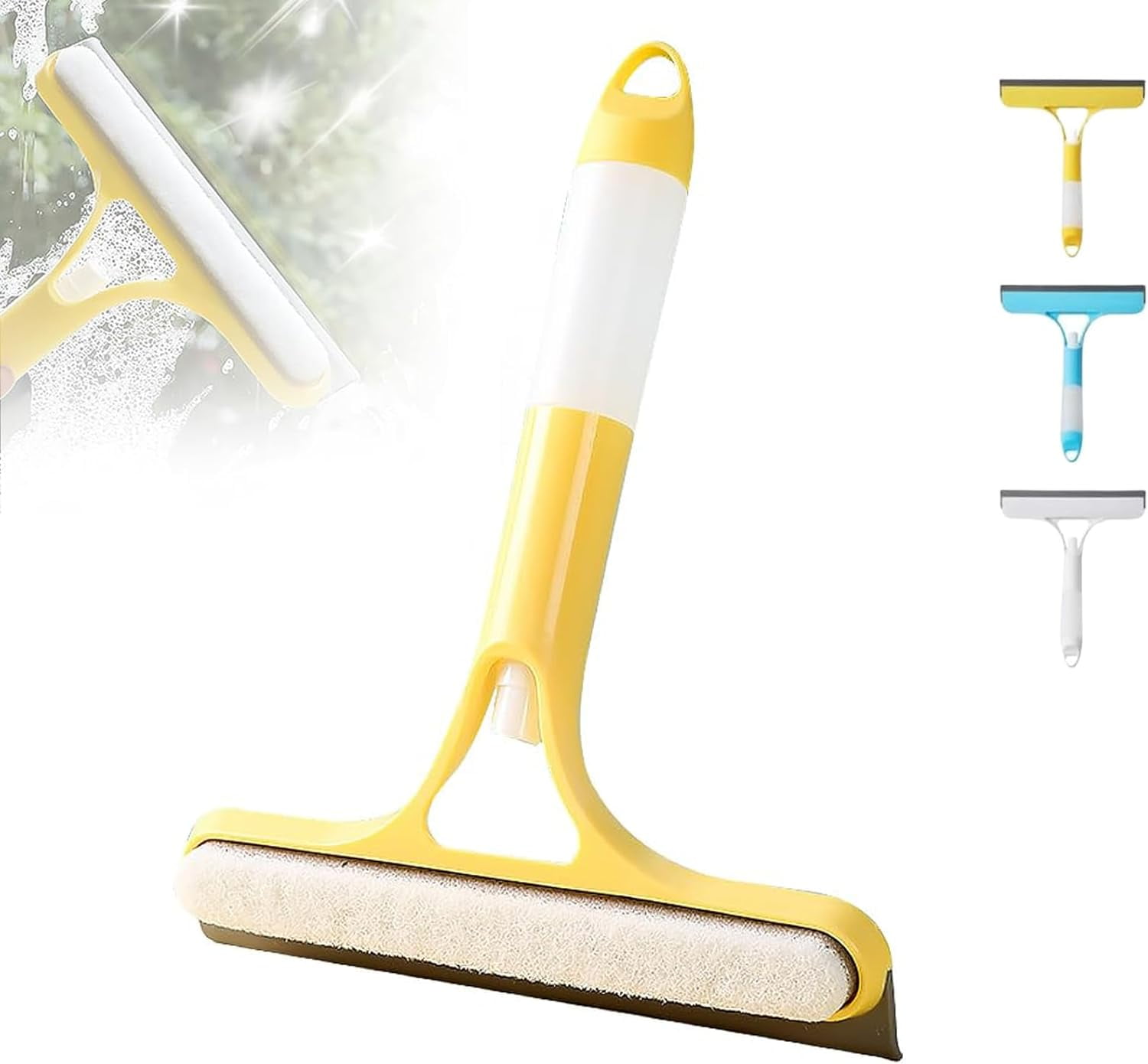 3 in 1 Window Cleaning Scraper, 2025 New Squeegee for Shower Glass ...