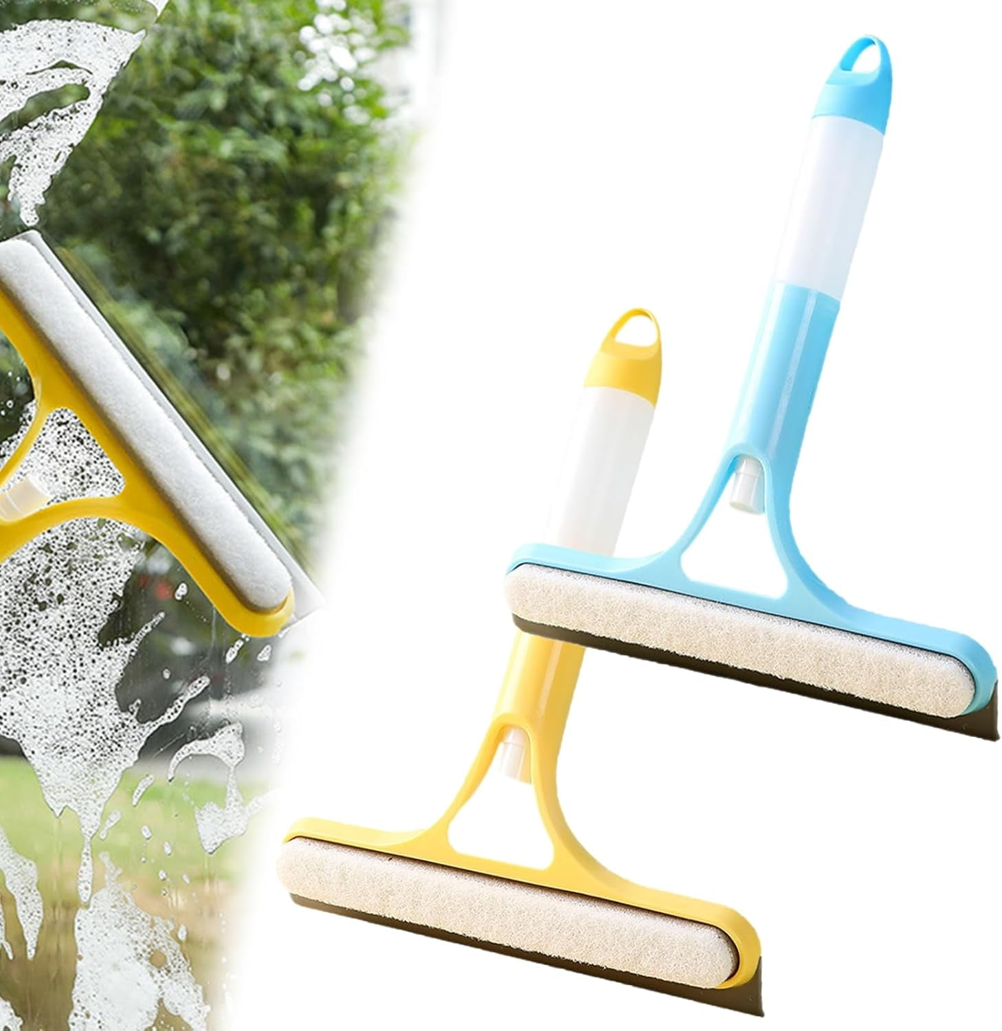 3 in 1 Window Cleaning Scraper - 3 in 1 Squeegee for Window Cleaning ...