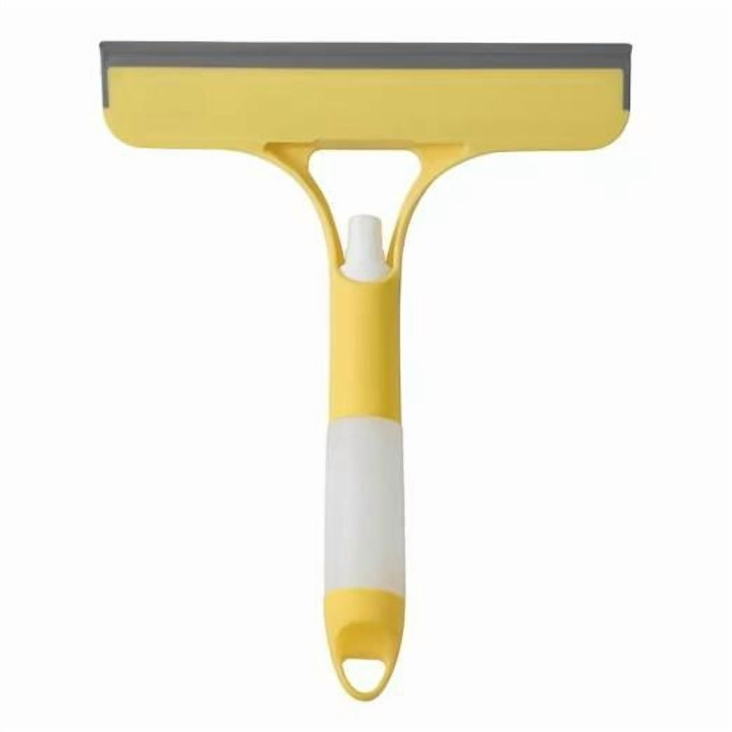 3 in 1 Window Cleaning Scraper, Squeegee and Scrubber with Spray ...
