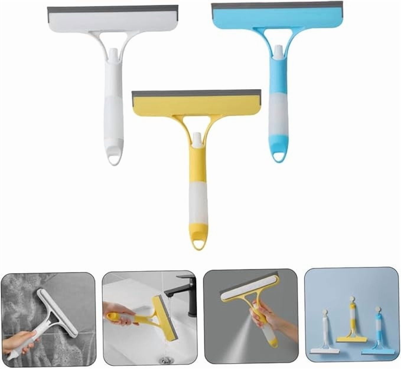 3 in 1 Window Squeegee Cleaner with Built-In Spray Bottle | Multi ...