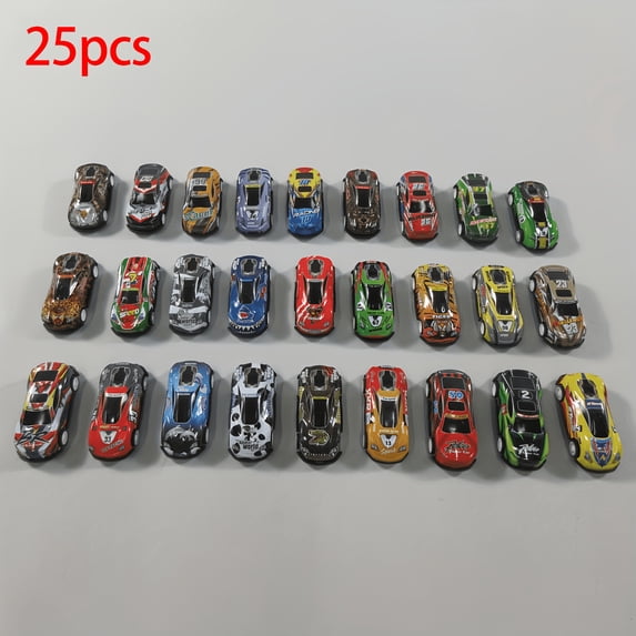3/10/25pcs Mini Pull Back Racing Car Set, Push-and-Go Toy Cars, Party ...