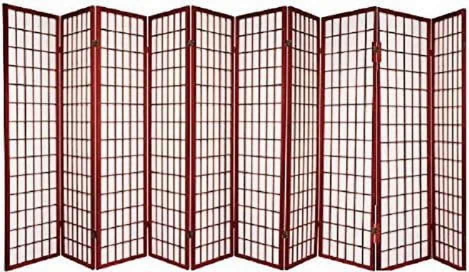 3 - 10 Panel Room Divider Design Cherry (10 Panel) - Walmart.com
