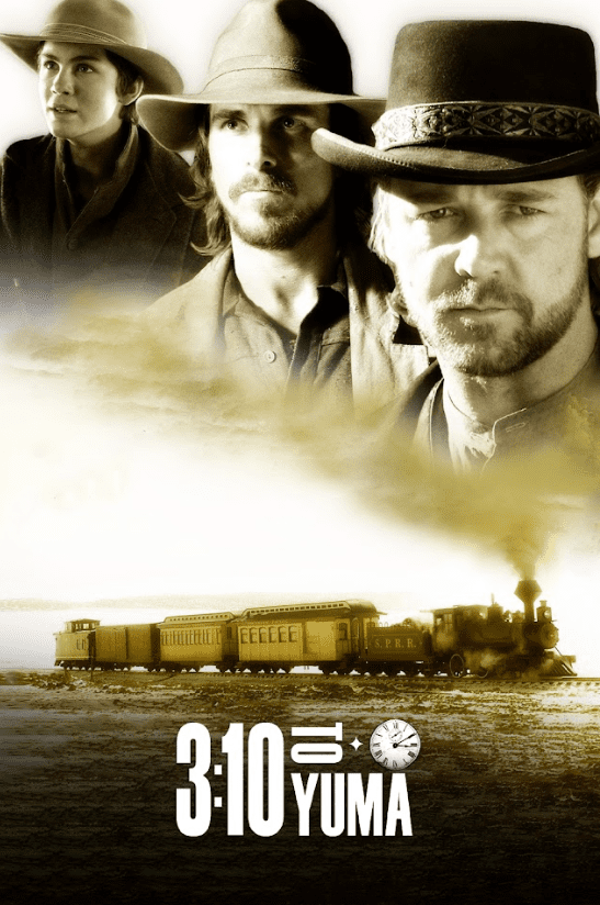 3:10 to Yuma Movie Poster 24x36 2007 | Christian Bale Russell Crowe ...