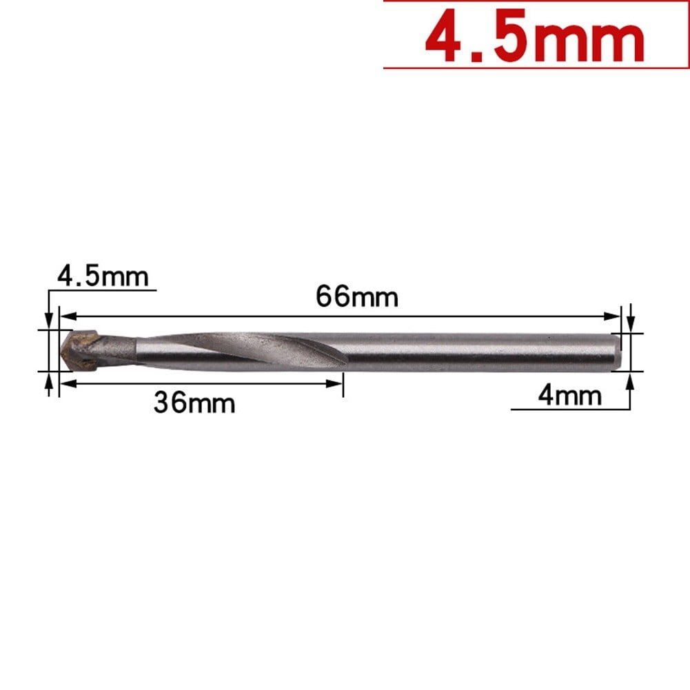 3-10MM Cemented Carbide Drill Bit For Stainless Steel Copper Iron Metal ...