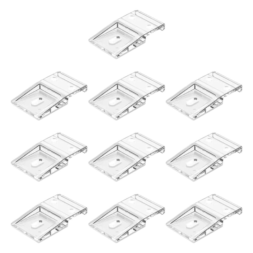 3-10Self-Adhesive Mounting LED Light Strip Clips Cable Wire Organizer ...