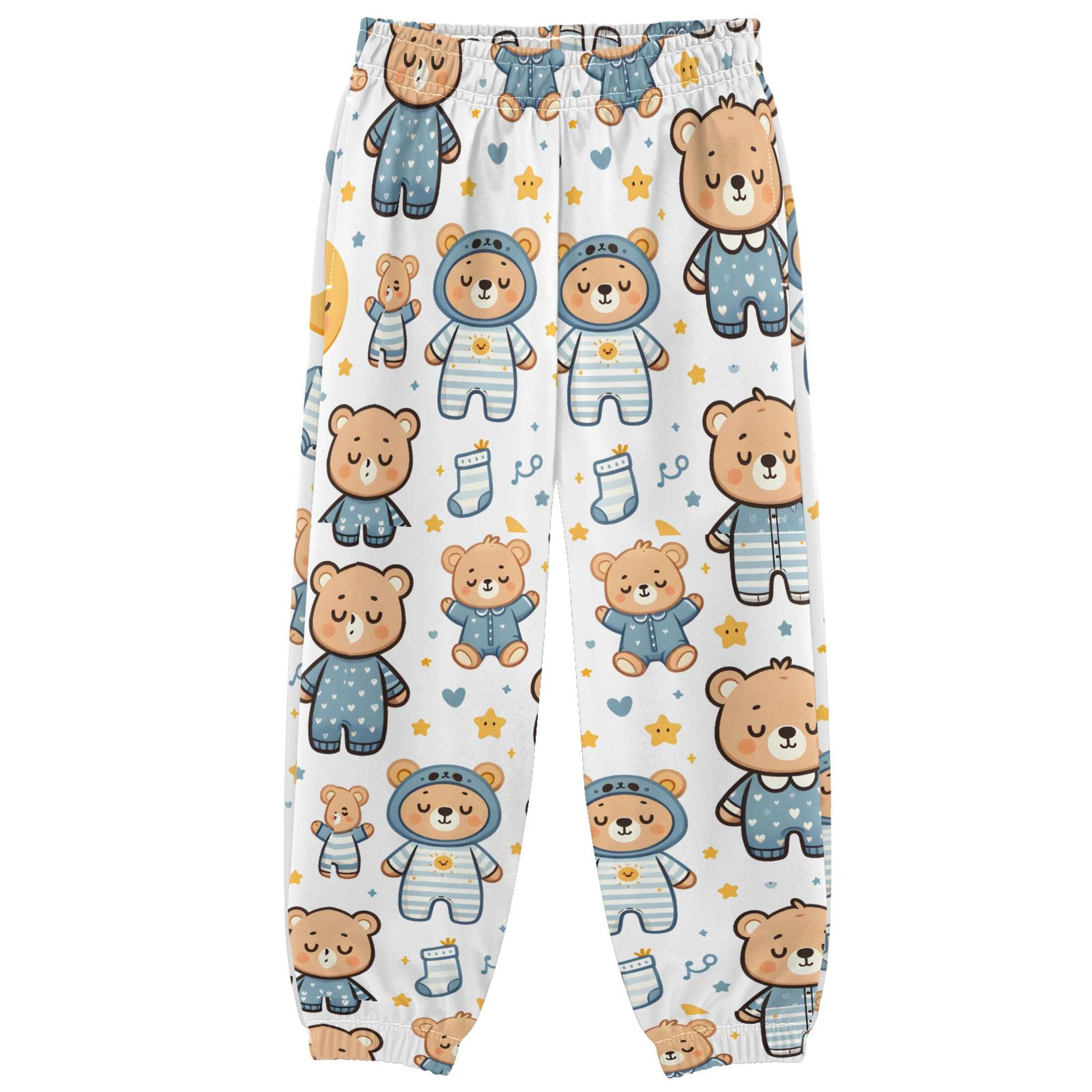 3-10T Pants Teddy Bear Designs Cool Casual Sweatpants Joggers - Walmart.com