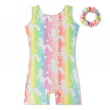 3-10T Toddlers Kids Gymnastics Leotards Girls sleeveless Dance Outfit ...