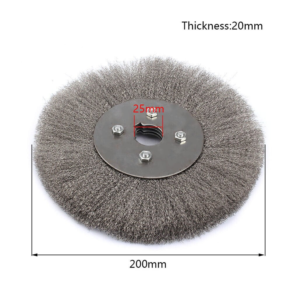 3-12\" Crimped Stainless Steel Wire Wheel Brush Polishing Wheel for ...