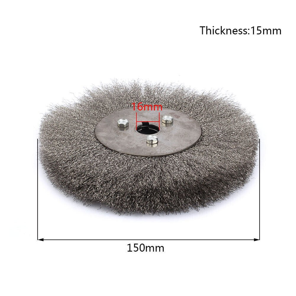 3-12\" Crimped Stainless Steel Wire Wheel Brush Polishing Wheel for ...